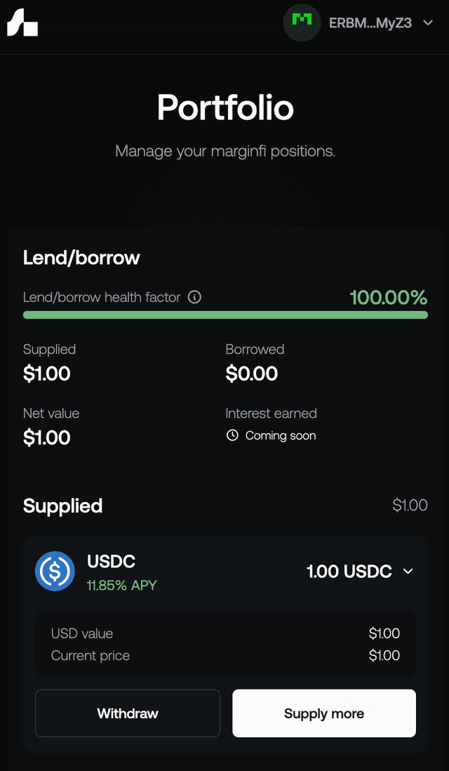 mrgnlend User Guide - marginfi Documentation